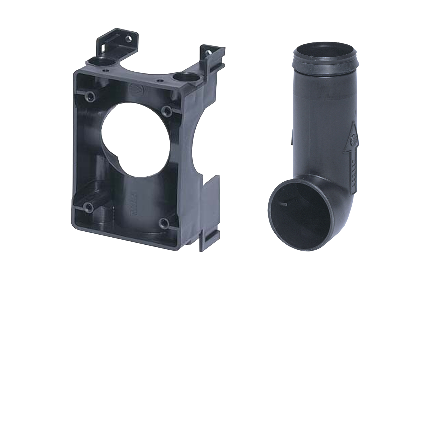 Mounting bracket + inlet elbow | H. Östberg - H. Östberg